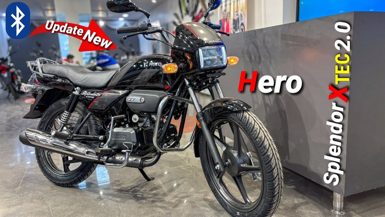 2025 Model Hero Splendor Plus Xtec Review || Splendor Plus New Model ...
