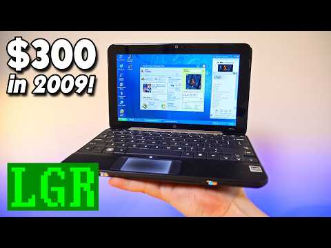 HP Mini 1000: The Windows XP Netbook 16 Years Later
