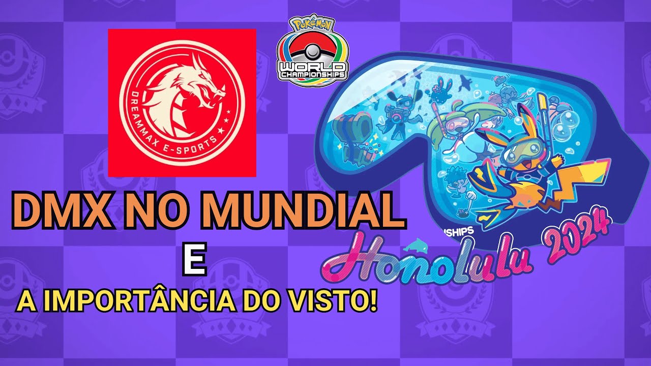 DMX VAI PARA O MUNDIAL DE POKÉMON UNITE!!! - YouTube