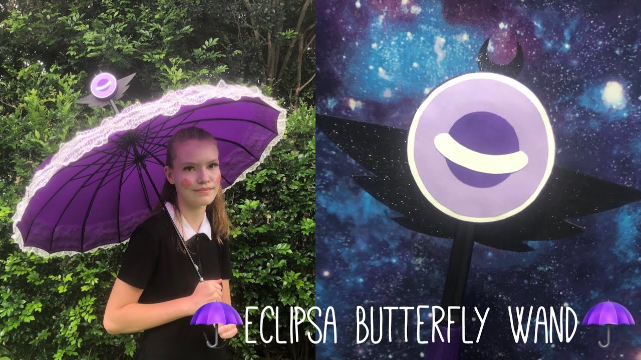 DIY Eclipsa Butterfly Wand Tutorial SVTFOE - YouTube