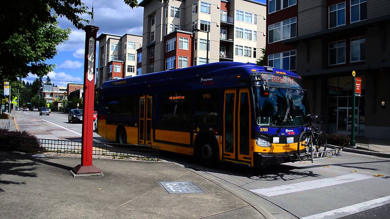 King County Metro 2014 New Flyer XDE35 "Xcelsior" Hybrid 3703 On The ...