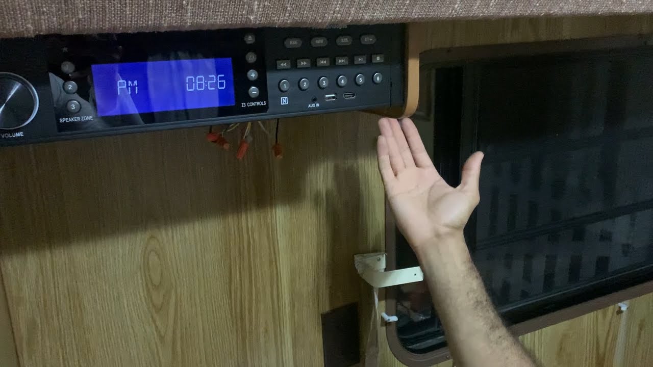 New Rv/Travel Trailer Stereo system not working fix - YouTube