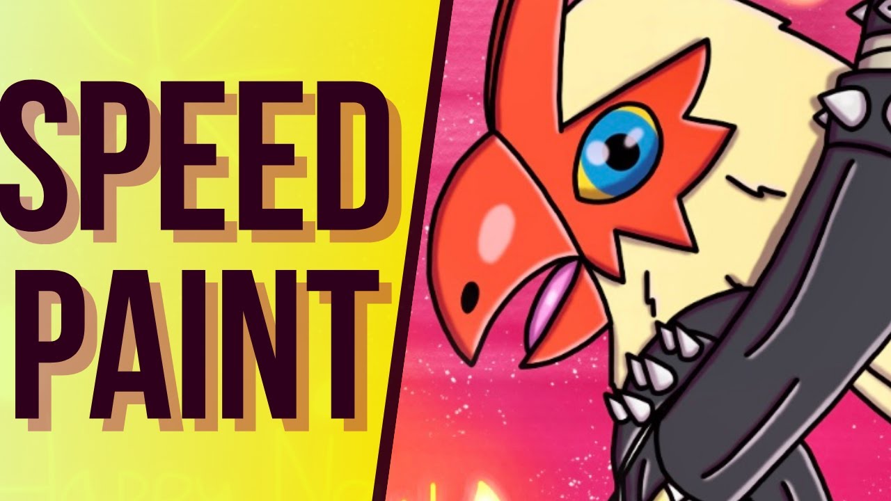 Punk Blaziken: Pokemon Fanart | Speedpaint [& Commentary] - YouTube