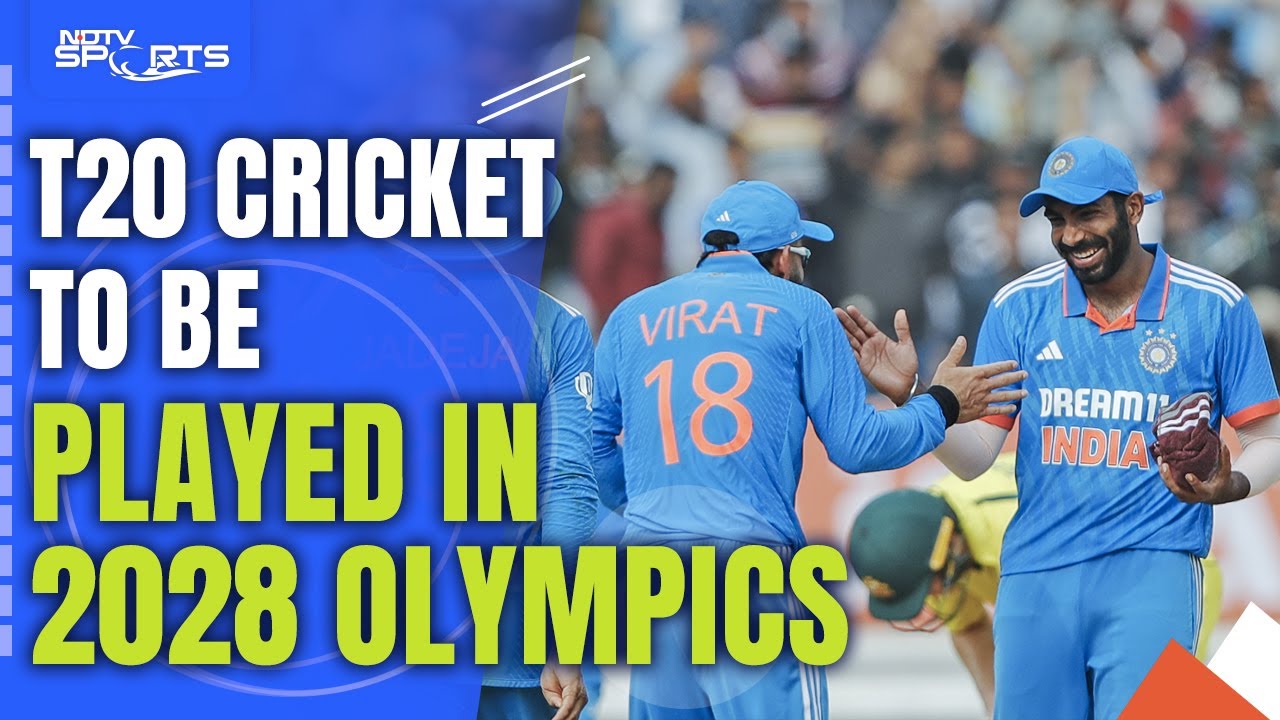 IOC Approves Cricket For 2028 Los Angeles Olympics - YouTube
