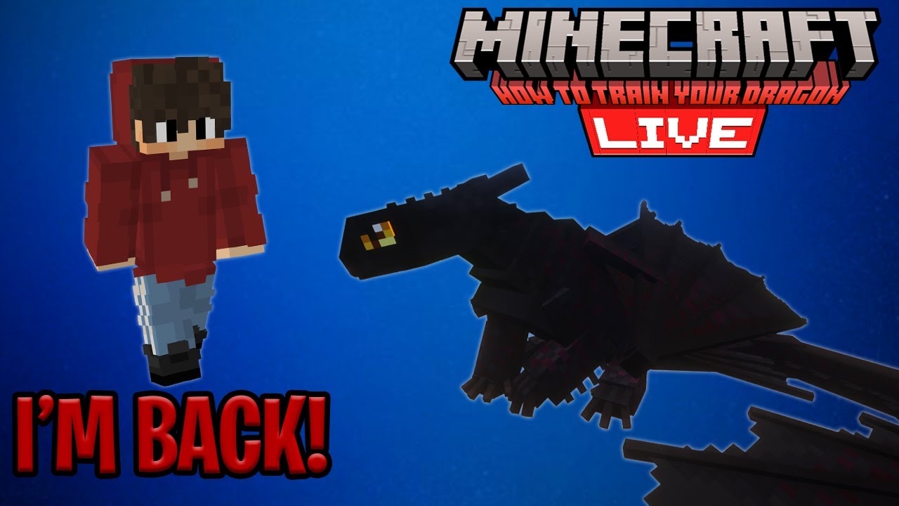 I'm BACK! + Hunt for a NIGHT FURY! - Minecraft How to Train your Dragon ...