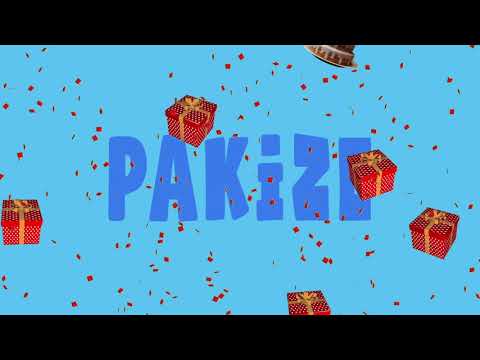 İyi ki doğdun PAKİZE - İsme Özel Ankara Havası Doğum Günü Şarkısı (FULL VERSİYON) (REKLAMSIZ)