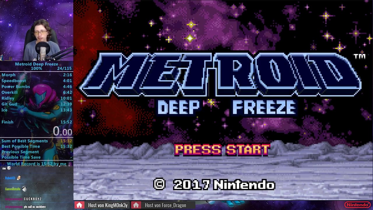Metroid Deep Freeze 100% - 15:46 RTA (12:14 IGT) - YouTube