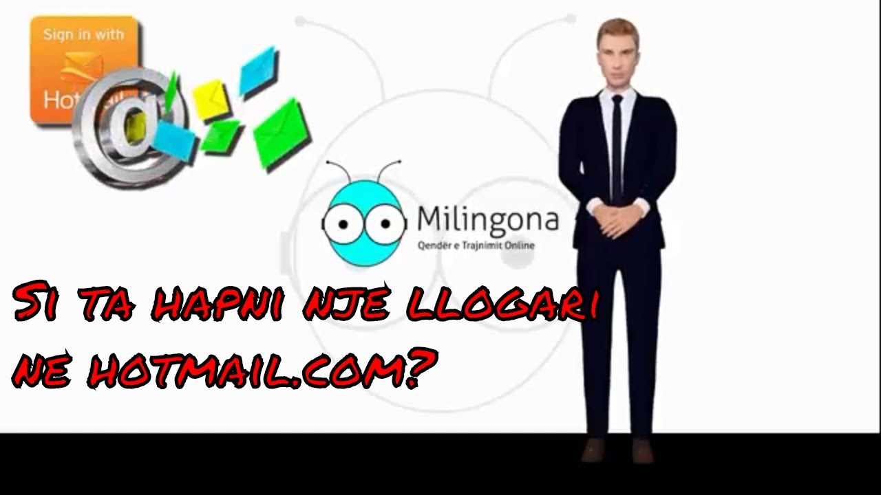 Si ta hapim nje e-mail adrese ne hotmail - YouTube
