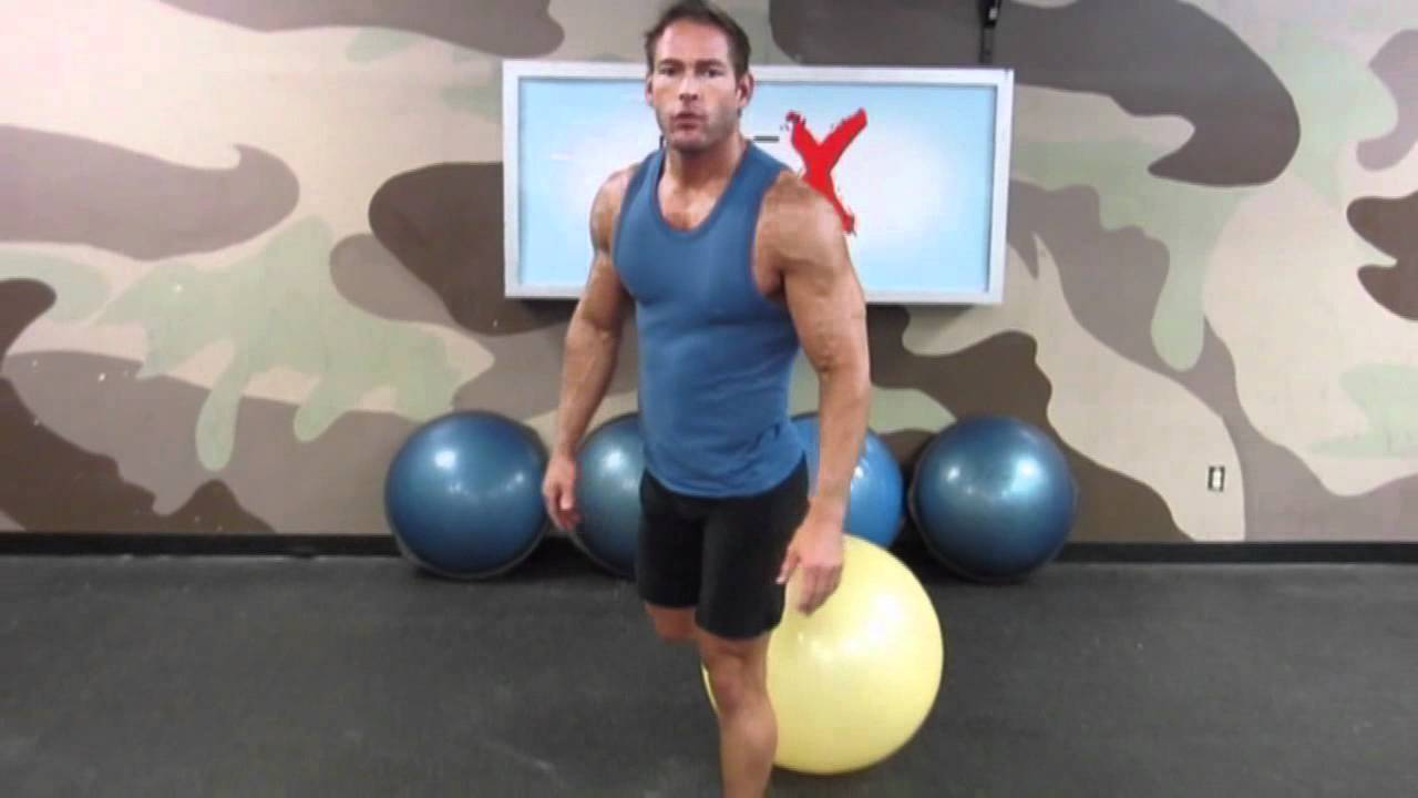 Butt & Abs Stability Ball Workout - YouTube