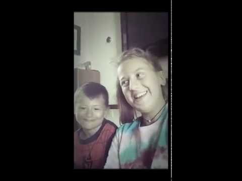 Me and my little bro 7 second challenge|maia