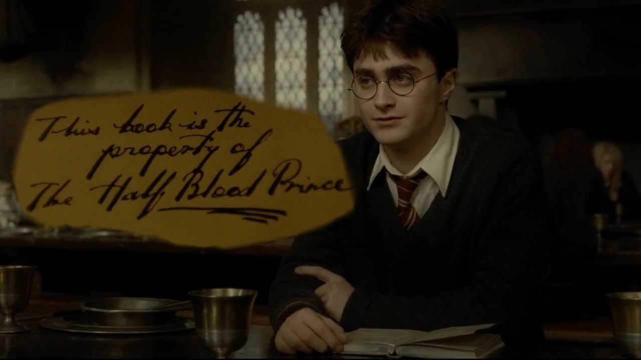 Harry Potter - studying from the Half Blood Prince's textbook asmr ...