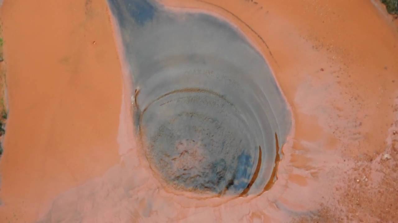 700 foot drop into Iceberg Canyon - YouTube