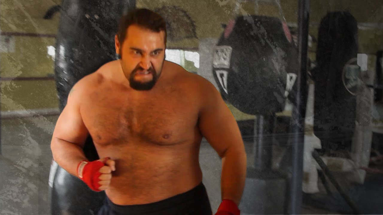 Preparing for war: Rusev's WrestleMania workout - YouTube