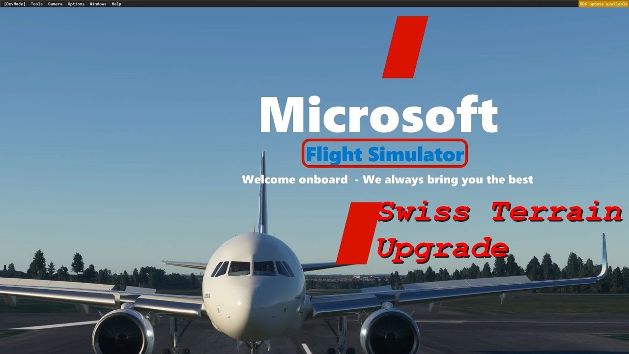 Microsoft Flight Simulator 2020 - New Swiss Terrain Upgrade - Split ...