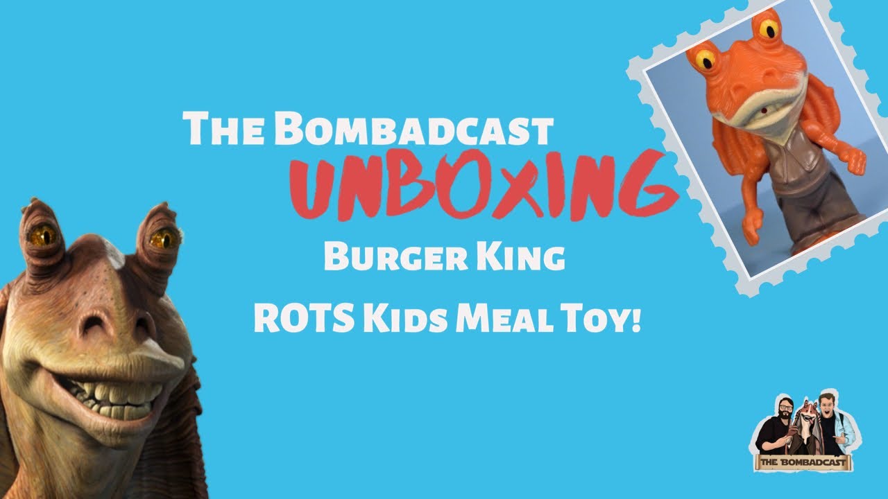 Burger King's Jar Jar Binks Water Shooter Toy! - YouTube