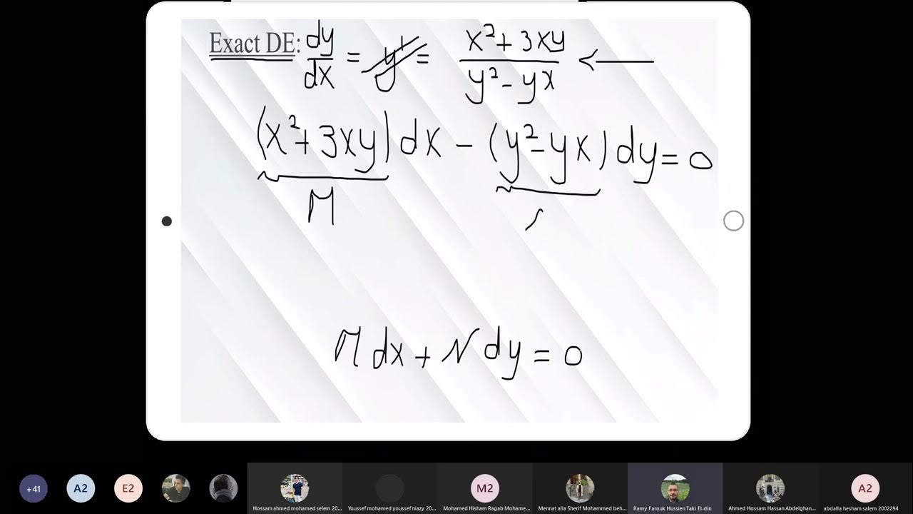 Differential Equations and Numerical Analysis Lecture 2 - YouTube