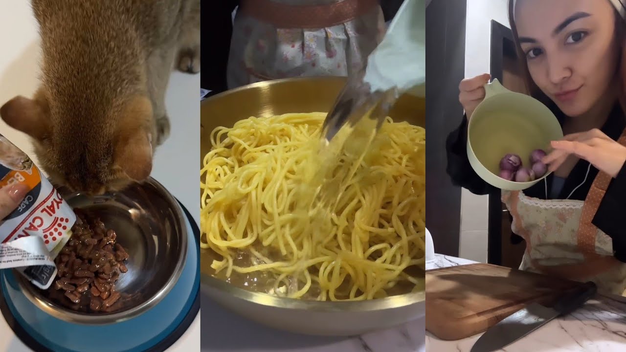 Eyka Farhana Masak Mee Bandung,Si Oyen Nak Juga Hi Tea 😄 - YouTube