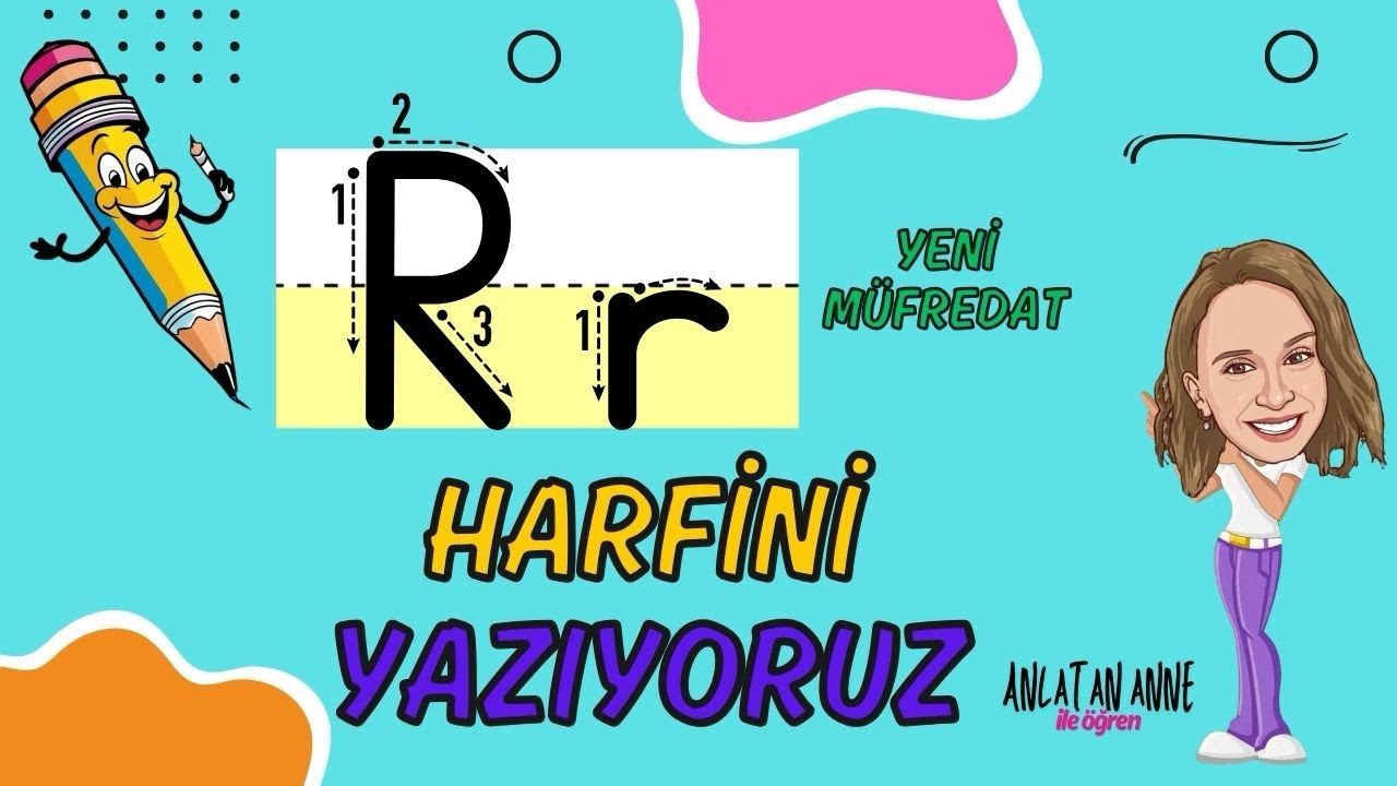 1. Sınıf “ r-R “ Harfi Yazımı (Yeni Müfredat - Maarif Modeli) # ...