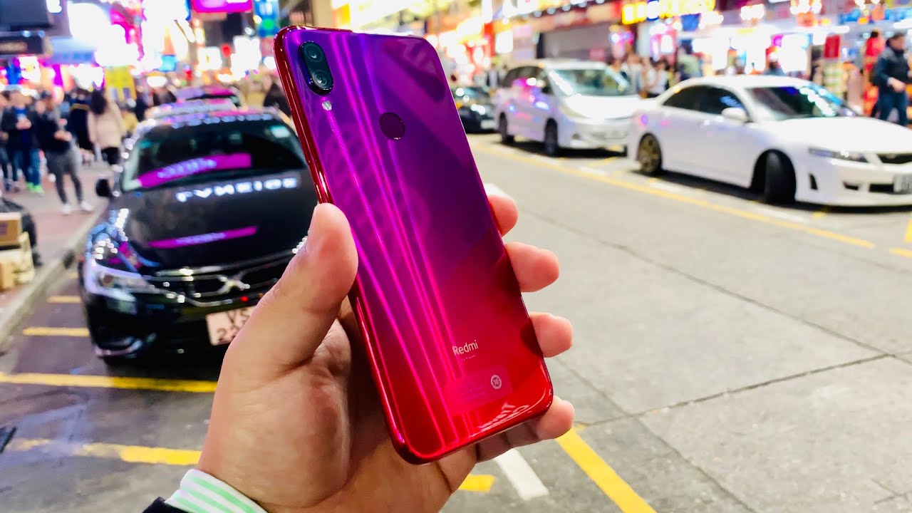 Redmi Note 7 - Twilight Gold First Look! - YouTube