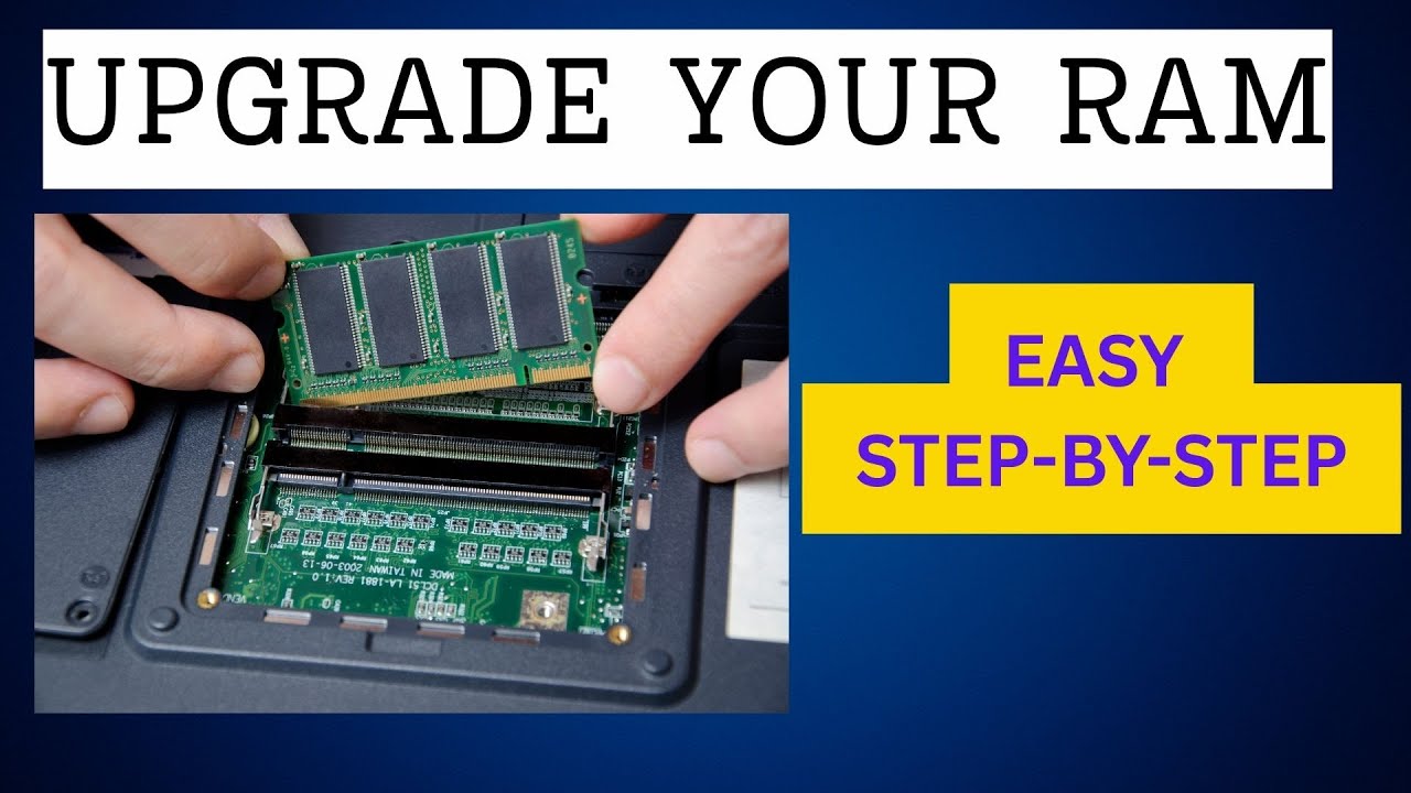 How to Upgrade Laptop RAM: Check Expandable Slots, Buy, Install & Max ...
