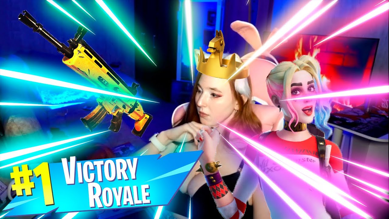 Fortnite - Kawaii_Cat99 жёстко идёт в ТОП-1 - YouTube