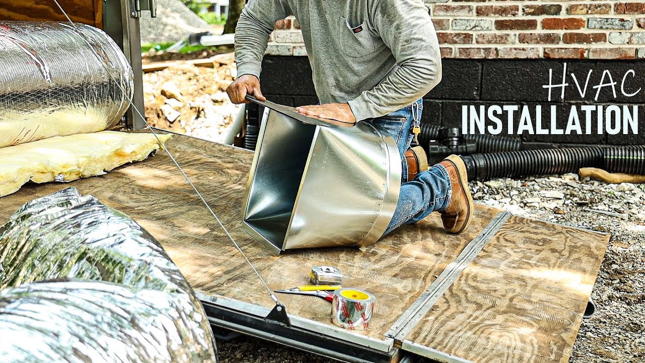 New Construction HVAC Installation Done RIGHT! - YouTube