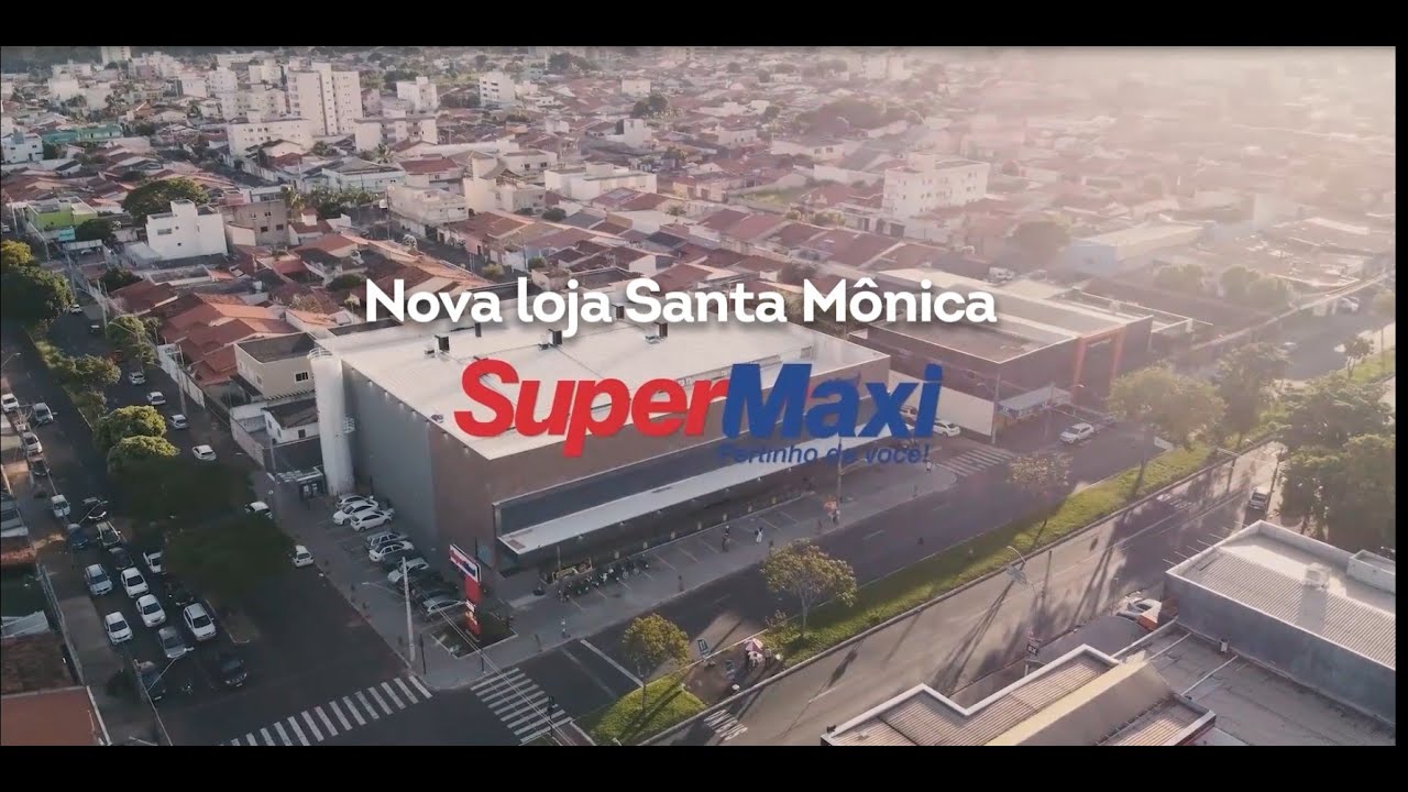 Nova Loja Super Maxi Santa Mônica - YouTube