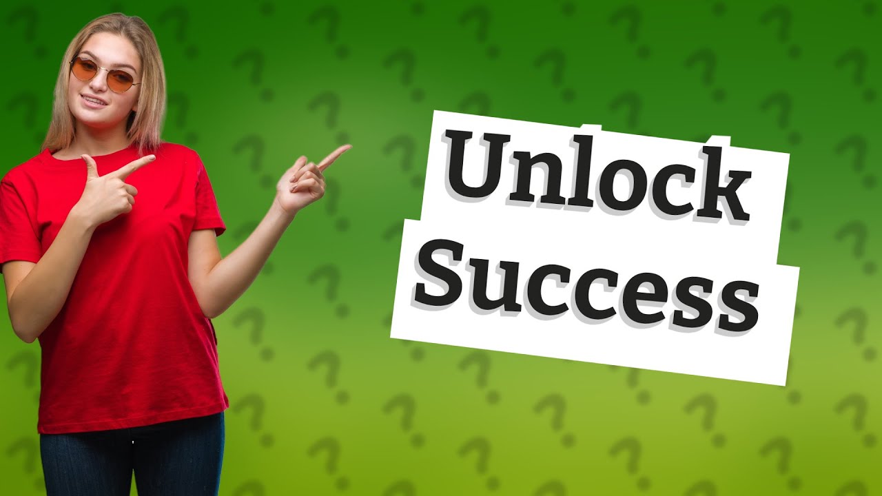 How Can I Achieve Success with the 7 C's Method? - YouTube