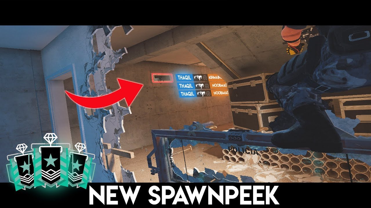 NEW Spawnpeek on Consulate! - Quick Tips and Tricks (RB6) - YouTube