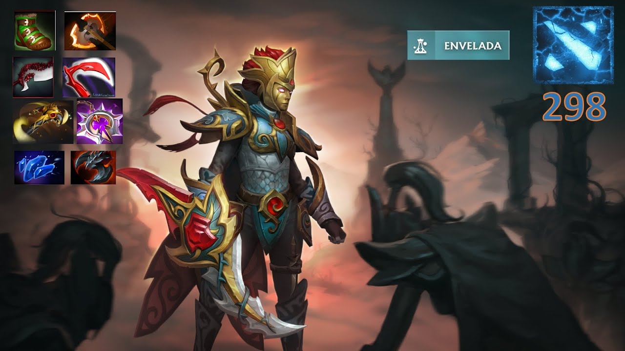 Phantom assasin Hard Carry / DOTA 2 / Gameplay 298 / Destino caprichoso ...