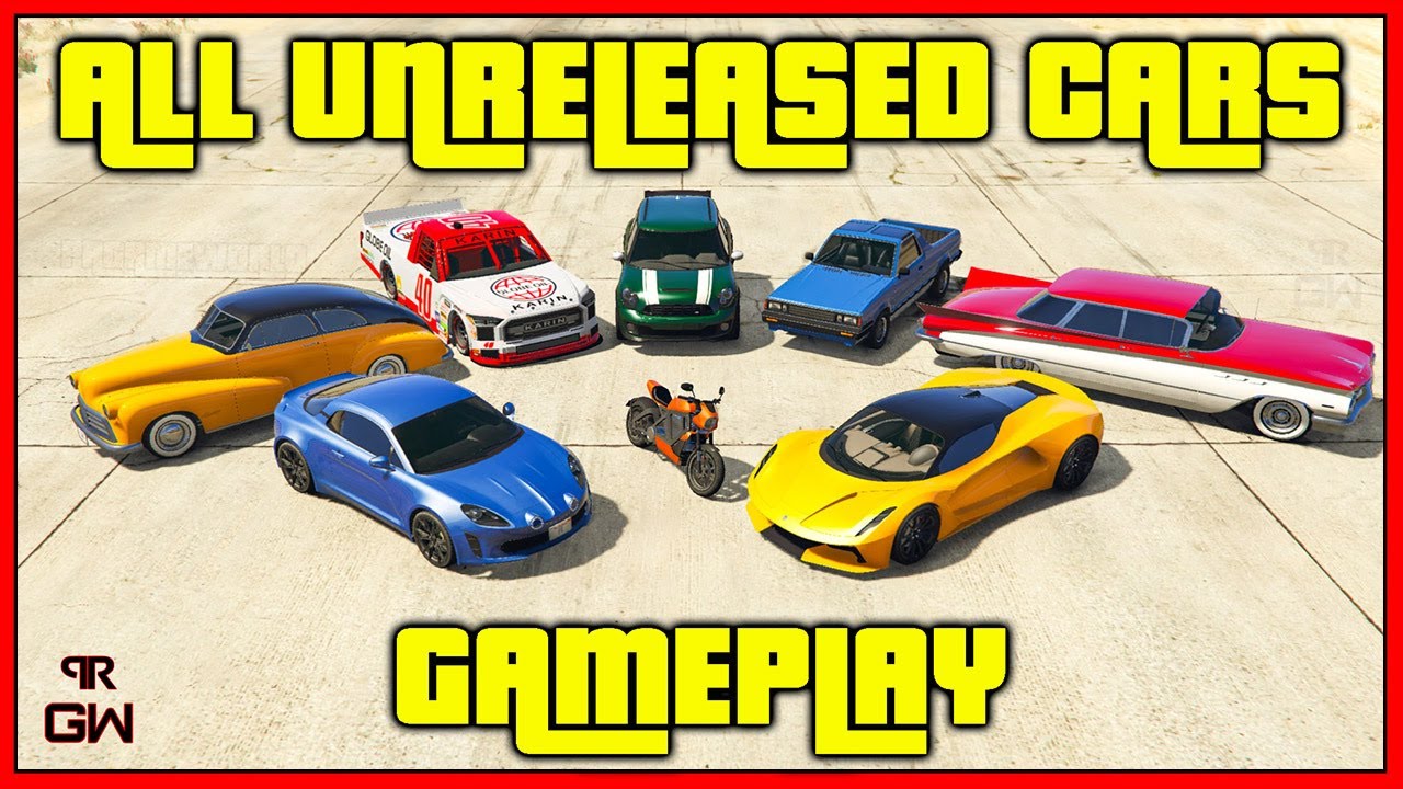 ALL UNRELEASED Cars Gameplay - Drug Wars DLC Drip feed content - GTA 5 ...