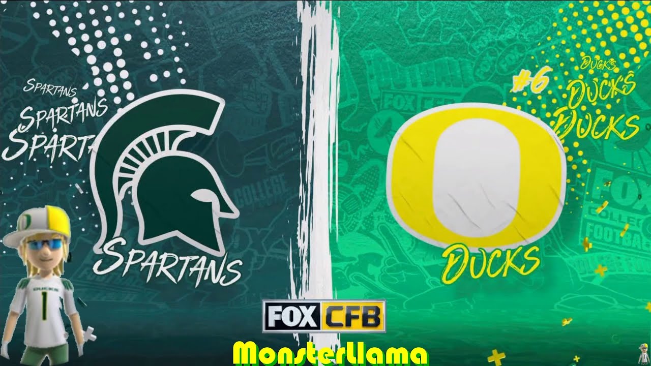 Michigan State @ #6 Oregon 2024 [Oregon Ducks highlights] 💚🦆🏈 - YouTube