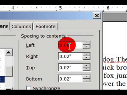 Learn To Add Border In The Document in OpenOffice.Org Writer(Hindi ...