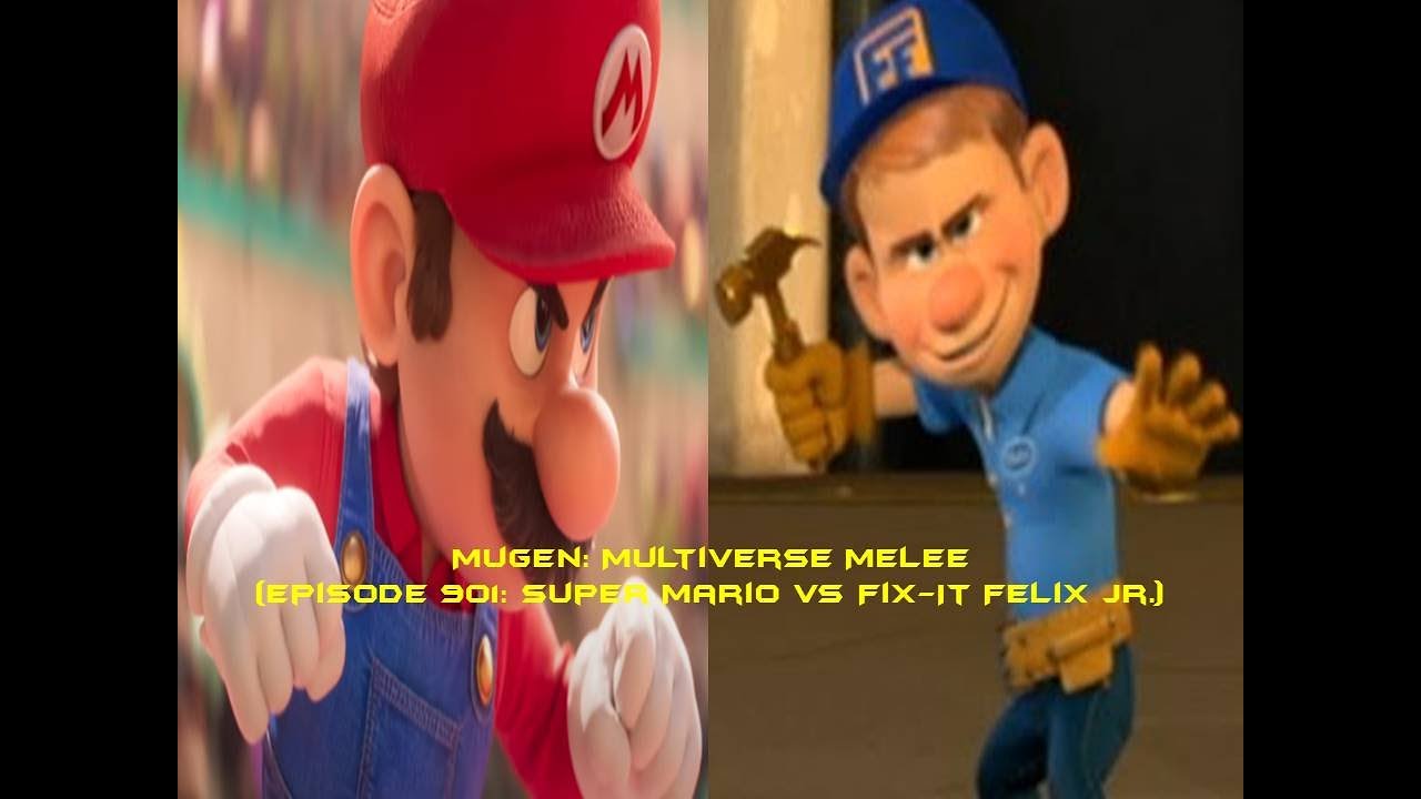 Mugen: Multiverse Melee (Episode 901: Super Mario Vs Fix-It Felix Jr ...