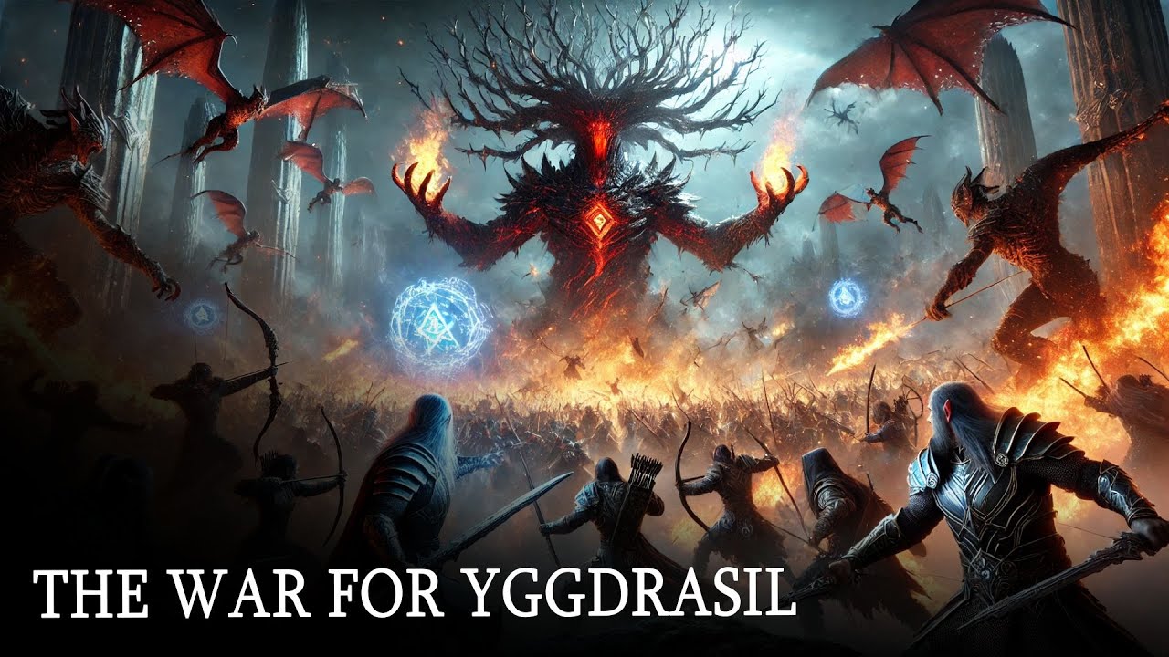 Elves vs Demons: The War for Yggdrasil - YouTube