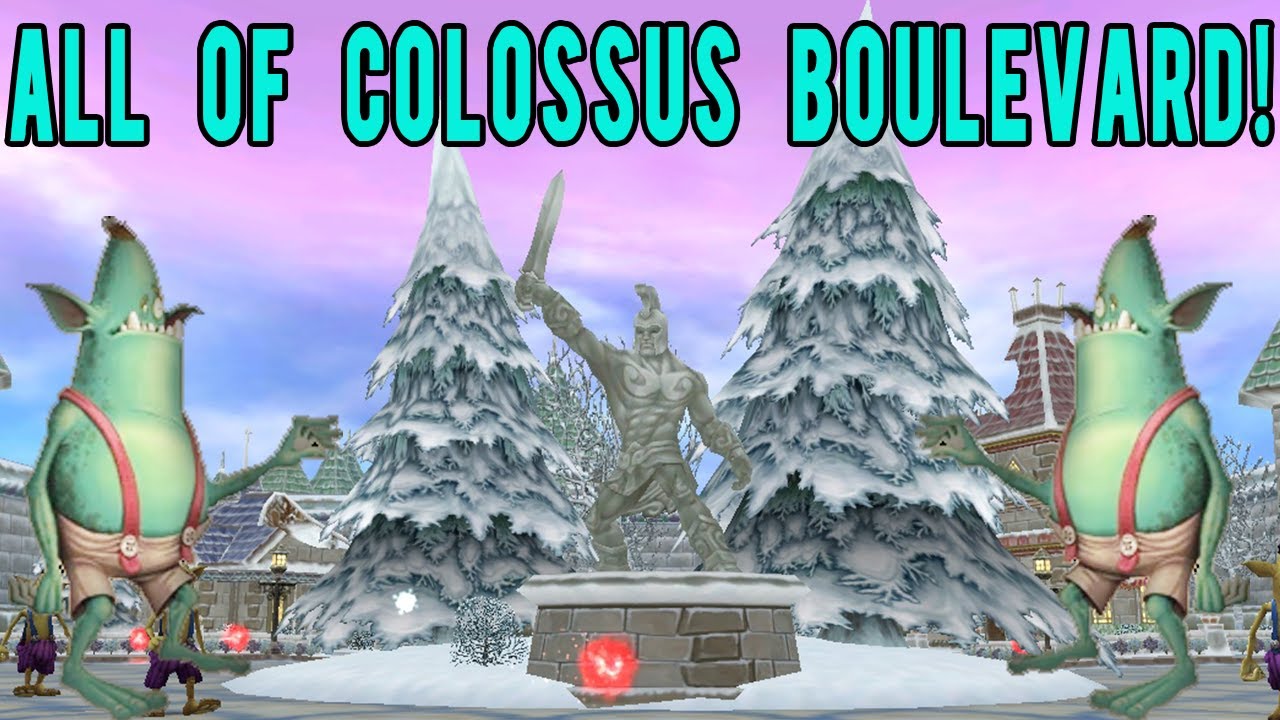 Wizard101 One Level per Video #10 - Life Walkthrough: A COLOSSAL ...