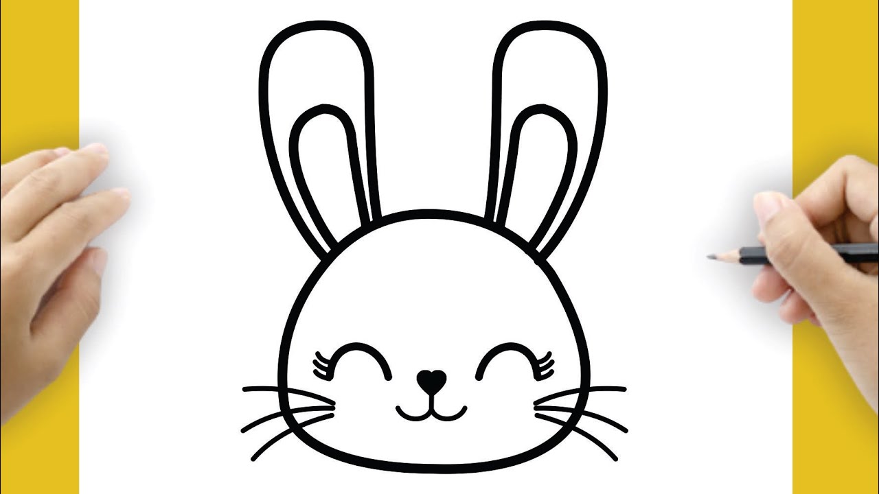 Learn How to Draw a Cute Bunny Smile - Step by Step Guide - YouTube