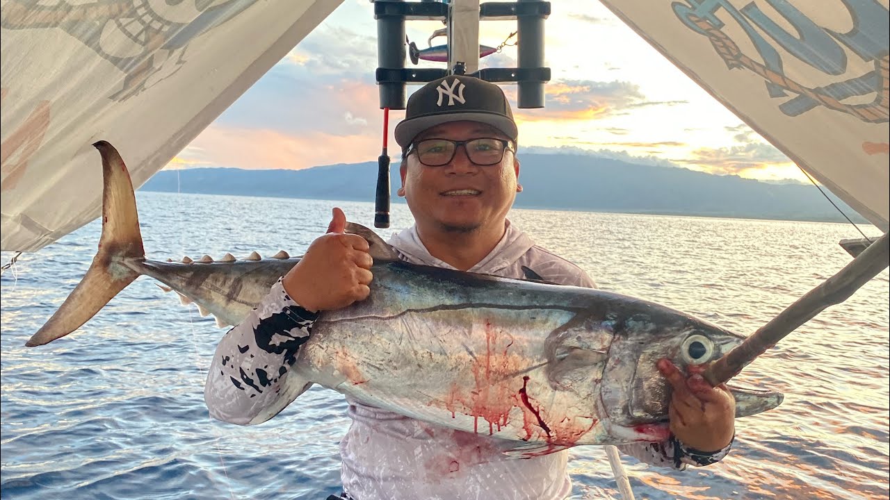 Unlocked 17kgs. DOGTOOTH TUNA. Using Bullzen Tomahawk rod, Ocea Jigger ...