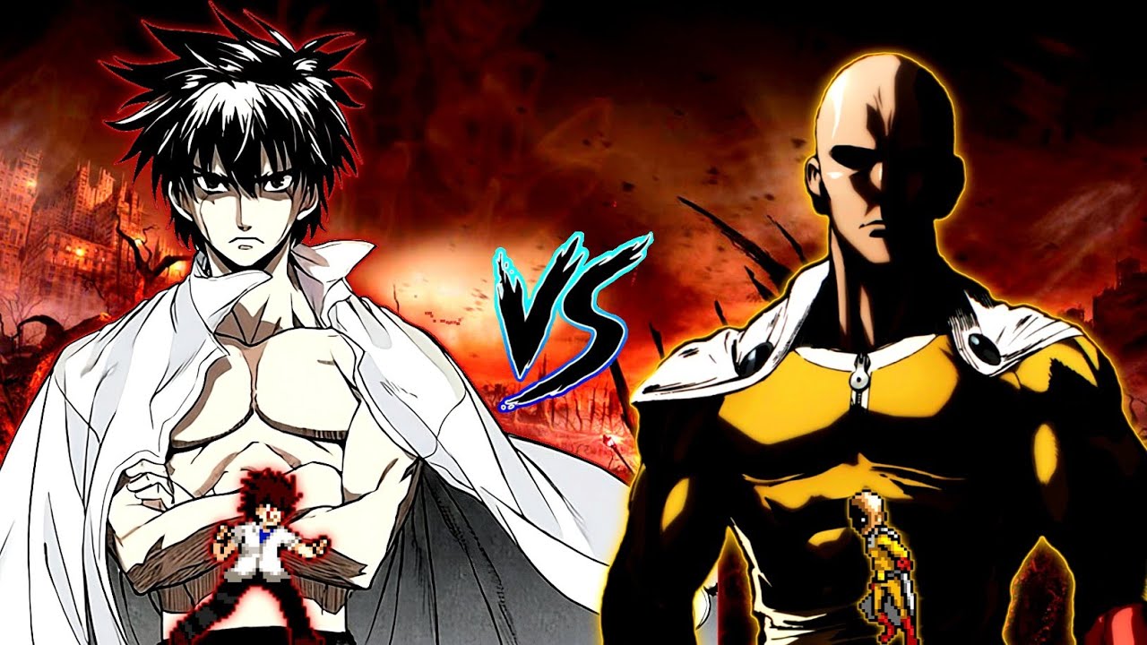 Akuto Sai V4 OP (New) VS Manga Saitama V2 OP in Jump Force Mugen - YouTube