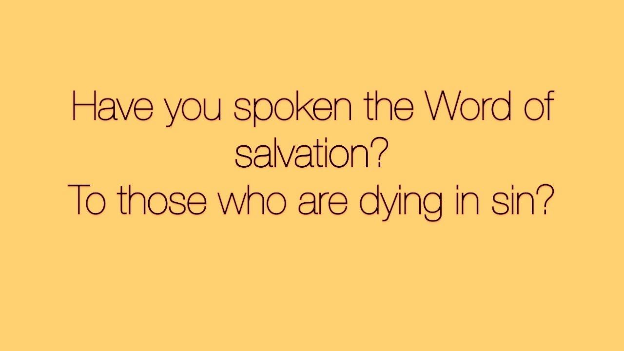 Make Me a Channel Of Blessing - Russell's Hymn - YouTube