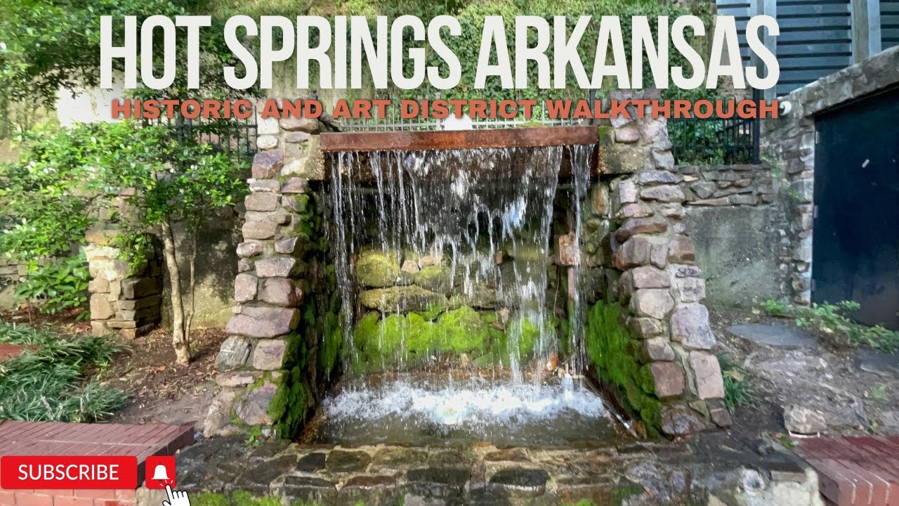 Walking tour of Hot Springs Arkansas Historic and Art District ...