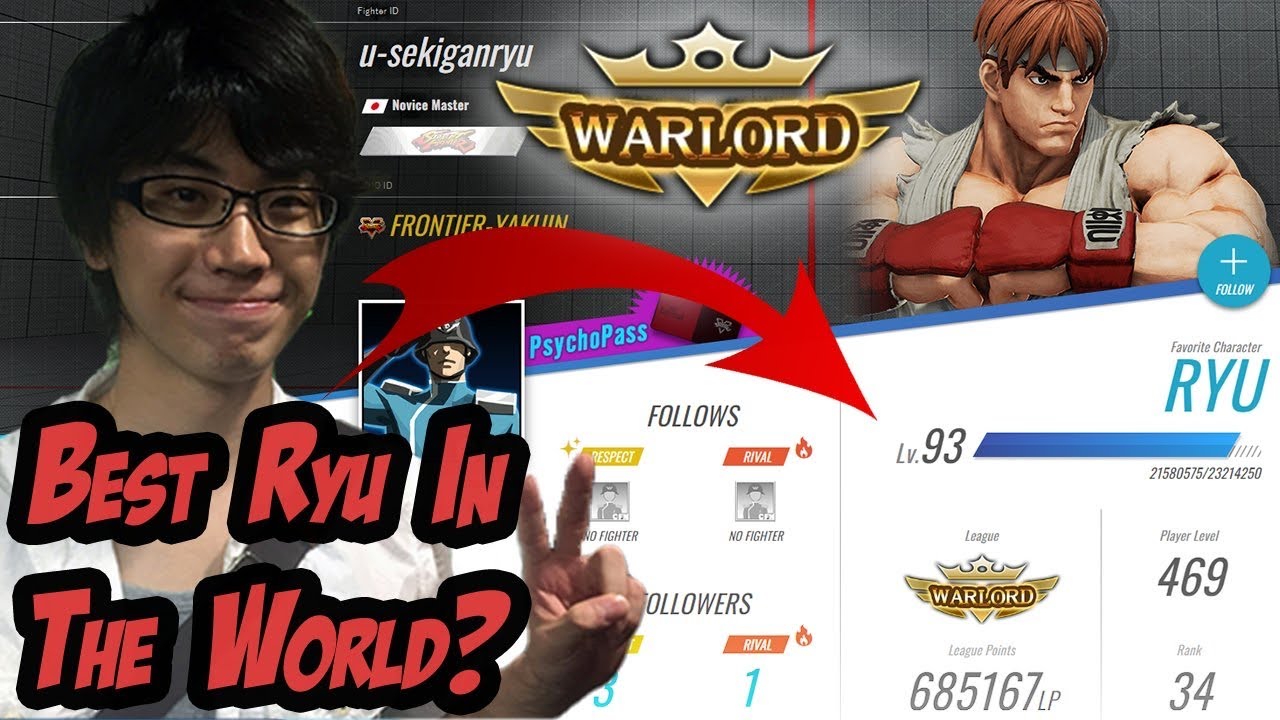 THIS UNKNOWN JAPANESE RYU PLAYER IS INSANE!!! - YouTube