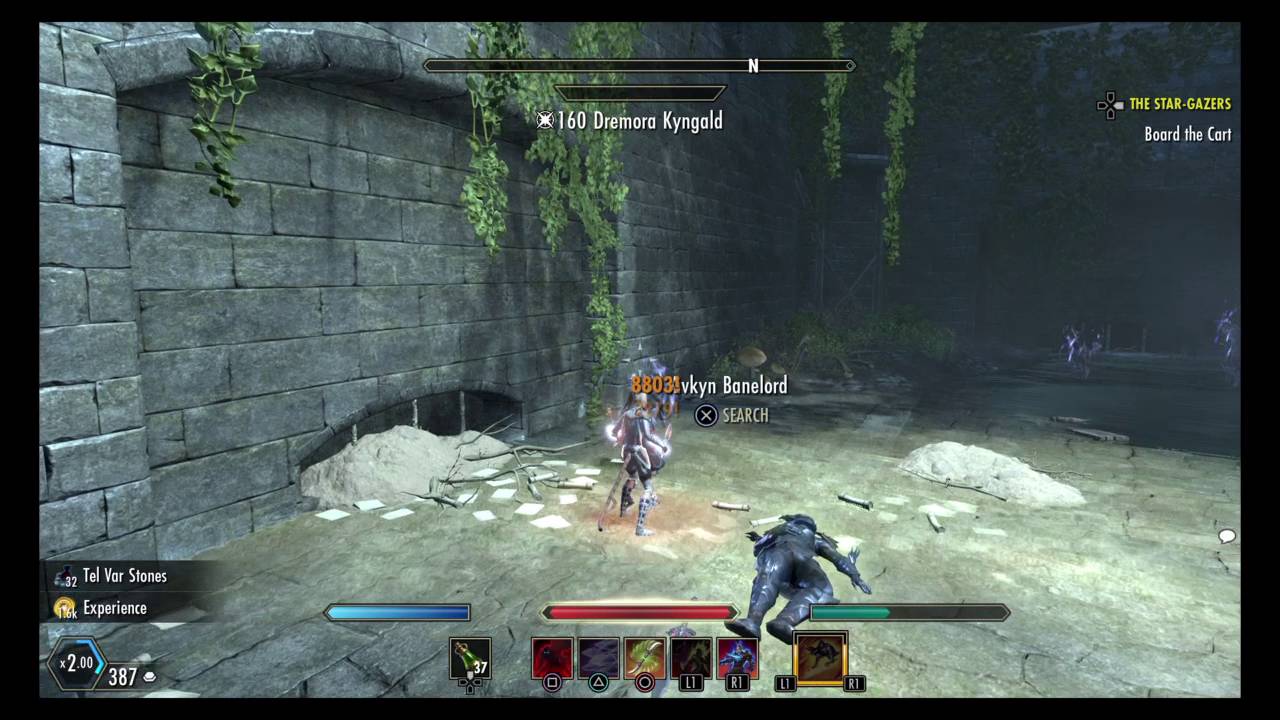 The Elder Scrolls Online: nightblade pve test - YouTube