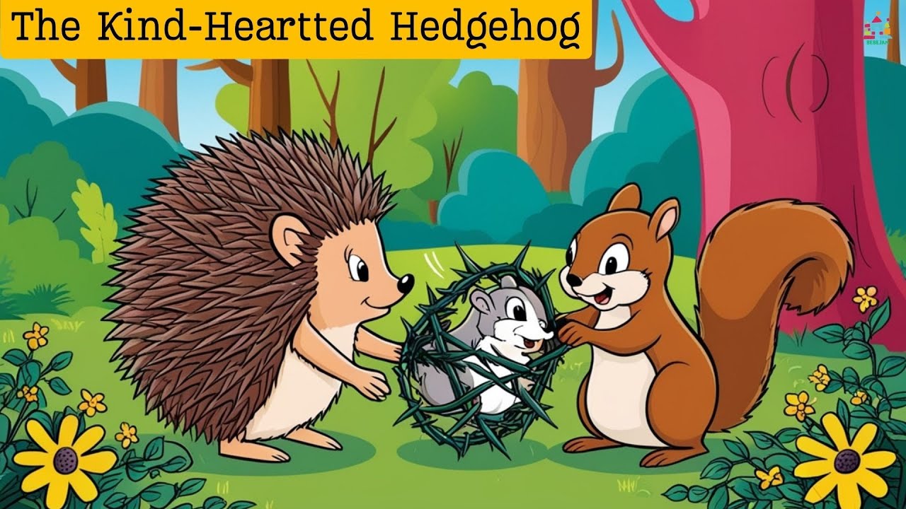 The Kind Hearted Hedgehog | Moral Story | Bedtime Story for Kids ...