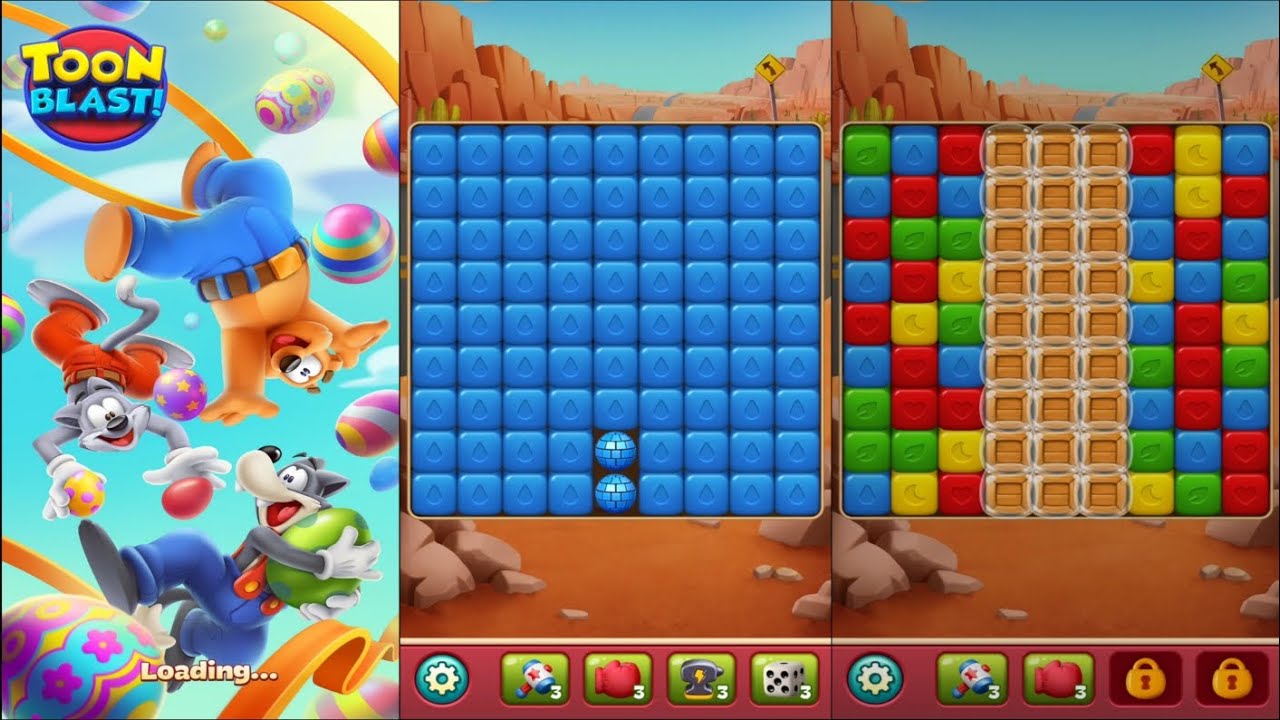 Toon Blast Levels Gameplay Part 1 - YouTube