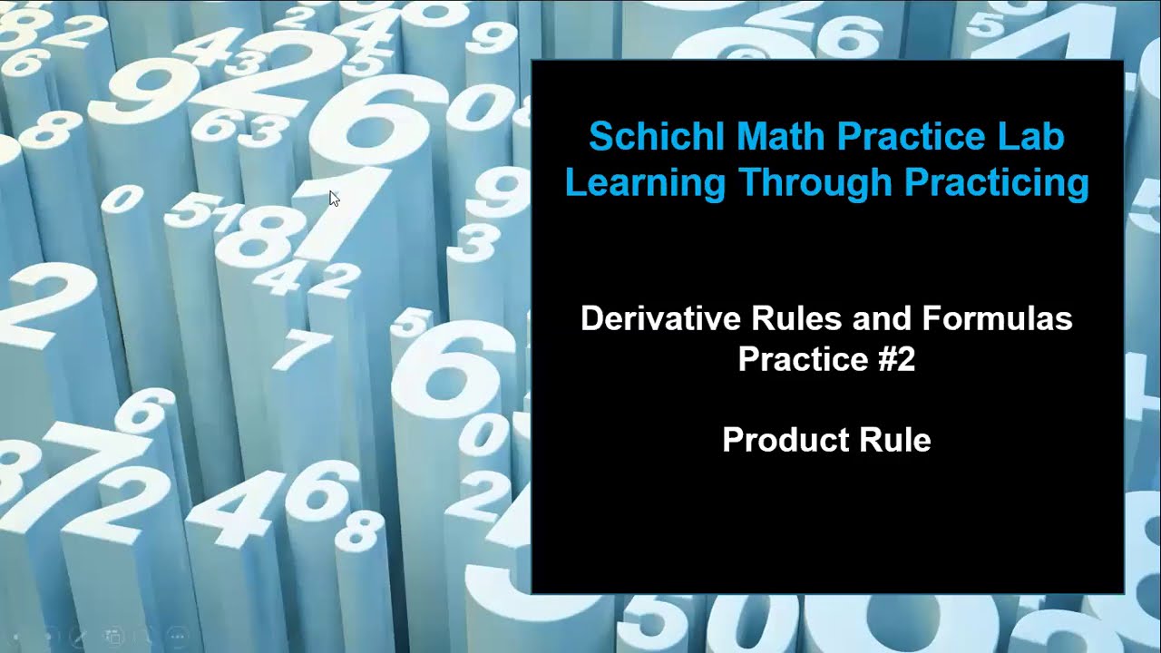 Derivative Rules and Formulas : Practice #2 -- Product Rule - YouTube
