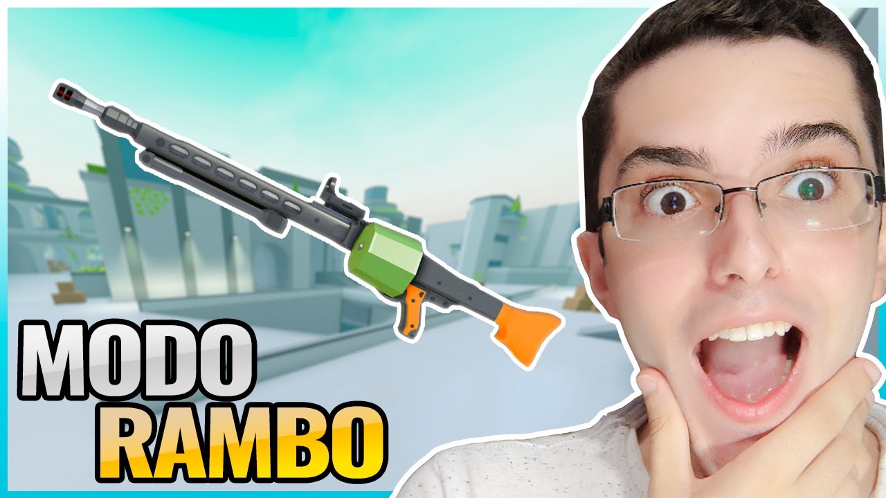 ESSA É A ARMA DO FILME RAMBO? BAD BUSINESS - (ROBLOX) - YouTube