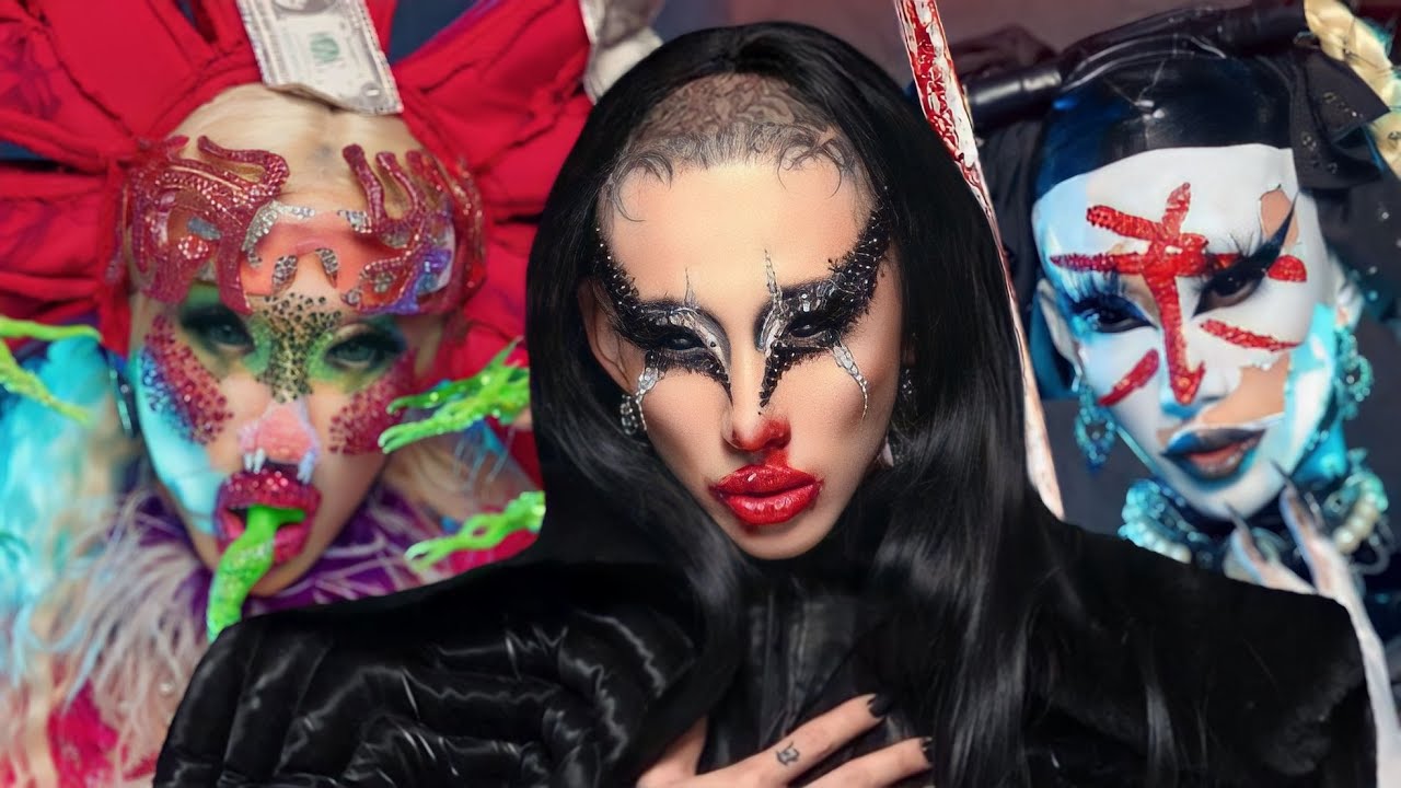 All Of Niohuru X's Floorshow Looks from Dragula Season 5 - YouTube