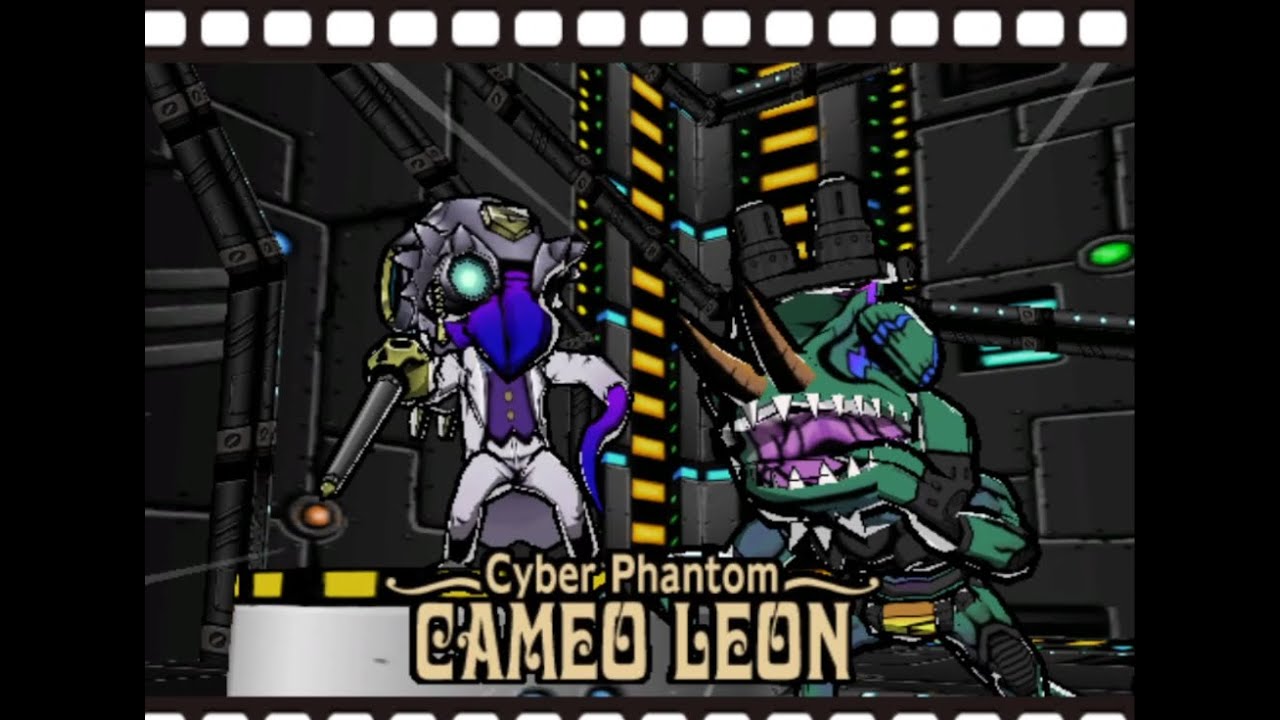 Viewtiful Joe 2 Part 6: Cyber Phantom Cameo Leon and his dad, Dr ...