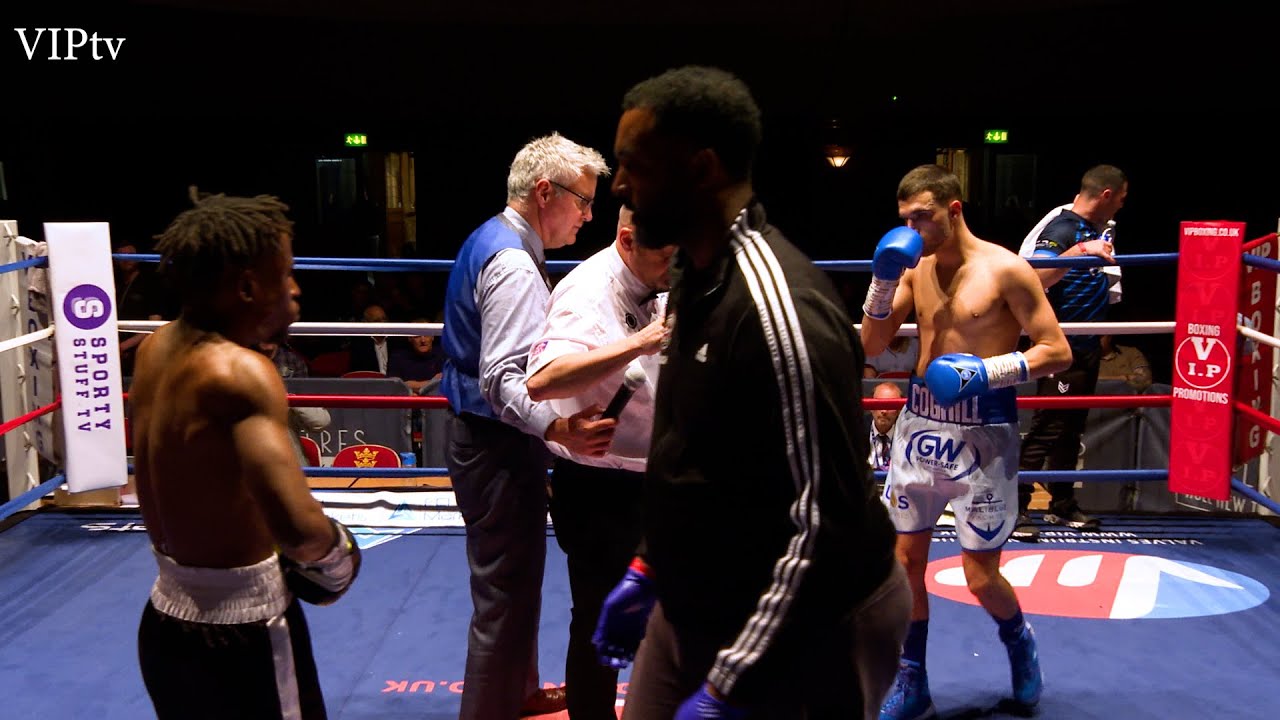 Connor Coghill v Darryl Tapfuma on VIP's show at Hull City Hall on 15. ...
